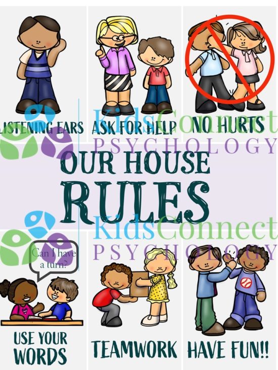 Our House Rules | kids connect psychology